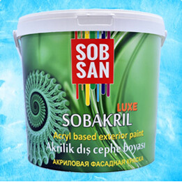 Купить Фасадная эмульсия Sobacril Luxe Sobsan в Узбекистане - в ...