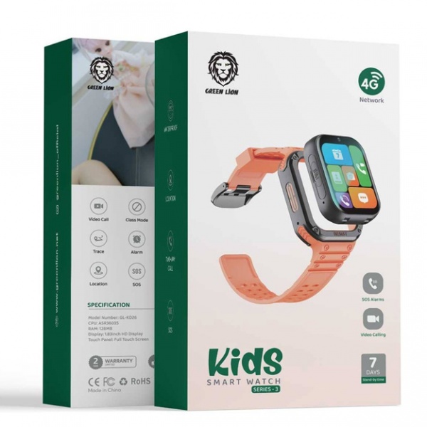 Купить Детские умные часы Green Lion 4G Series 3 в Узбекистане - в ...