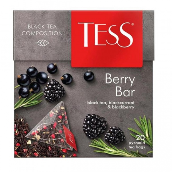 Tess Berry choy bargi qora 1,8g*20 dona arzon narxda sotib oling - O ...