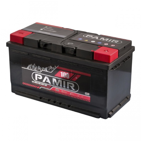Купить Автомобильный аккумулятор Pamir 100Ah 880A (EN) 12V SMF Zil 53 в ...