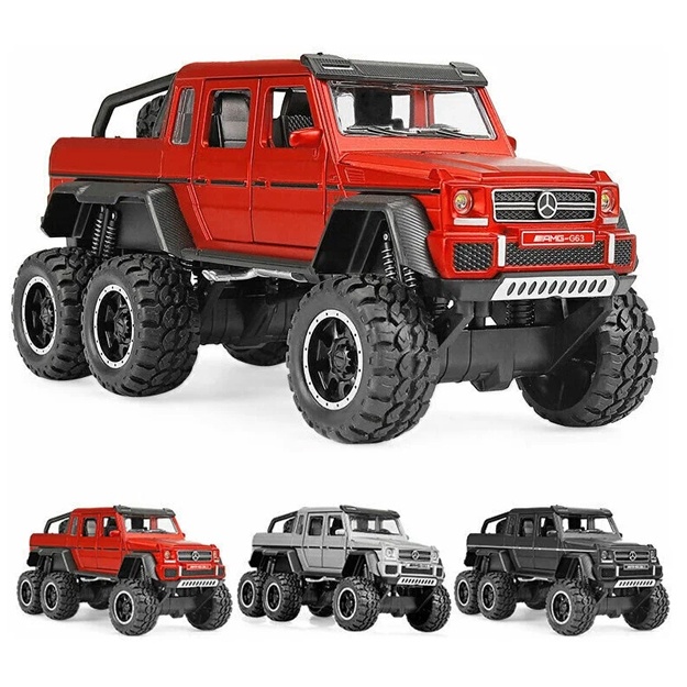 Купить Металлическая машинка модель 6X6 Brabus Merсedes-benz в ...