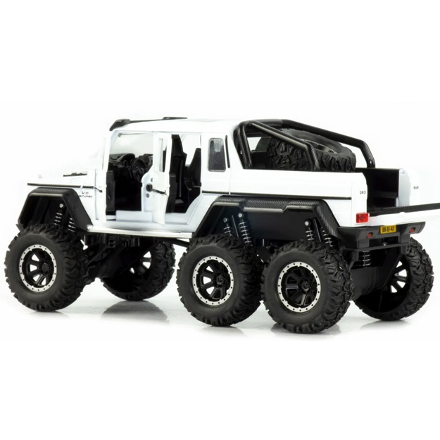 Метал машина болалар ўйинчоғи 6X6 Brabus Merсedes-benz оқ арзон нарҳда ...