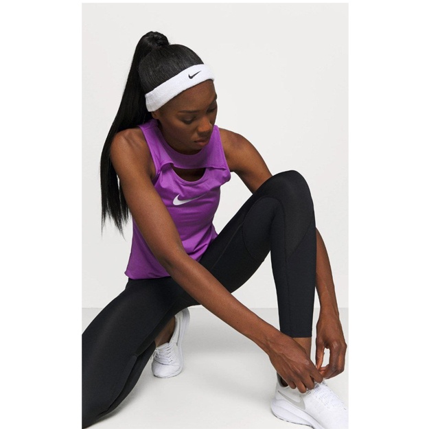 Купить Теннисная повязка на голову Nike Logo Dri-FIT Белый в ...