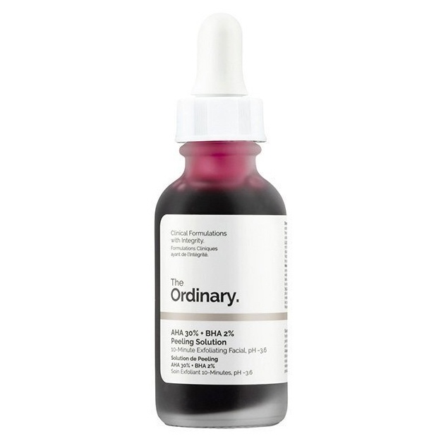Кислотный пилинг для лица The Ordinary AHA 30% + BHA 2% Peeling ...