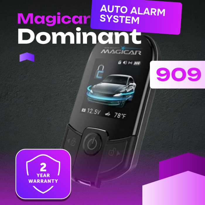 Купить Автосигнализация Magicar Dominant 909 (Оригинал) в Узбекистане ...
