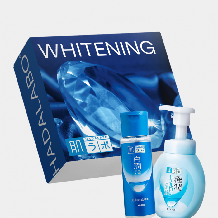 Купить Подарочный бокс от Hada Labo Whitening (отбеливающий лосьон и ...
